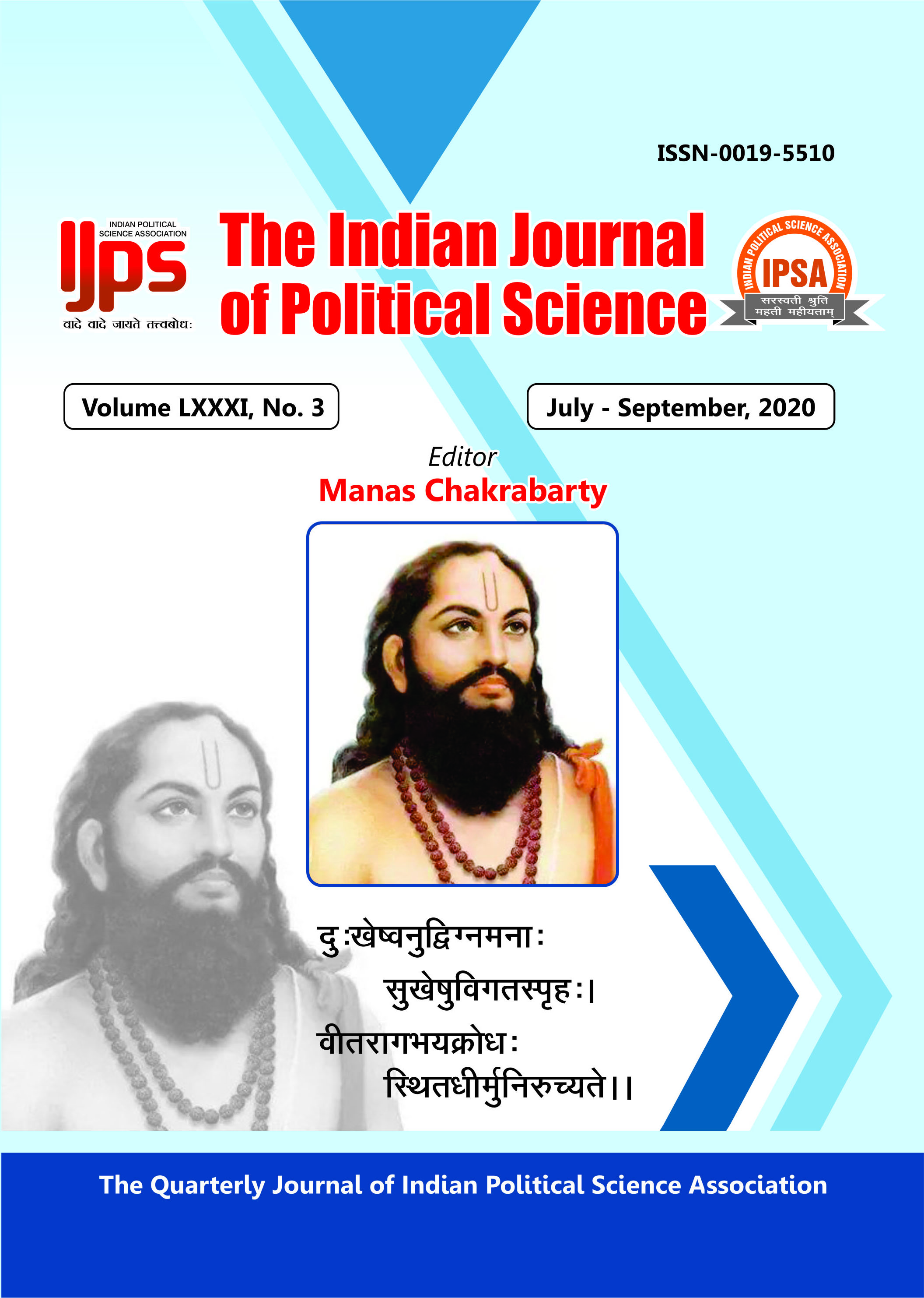 INDIAN POLITICAL SCIENCE ASSOCIATION India